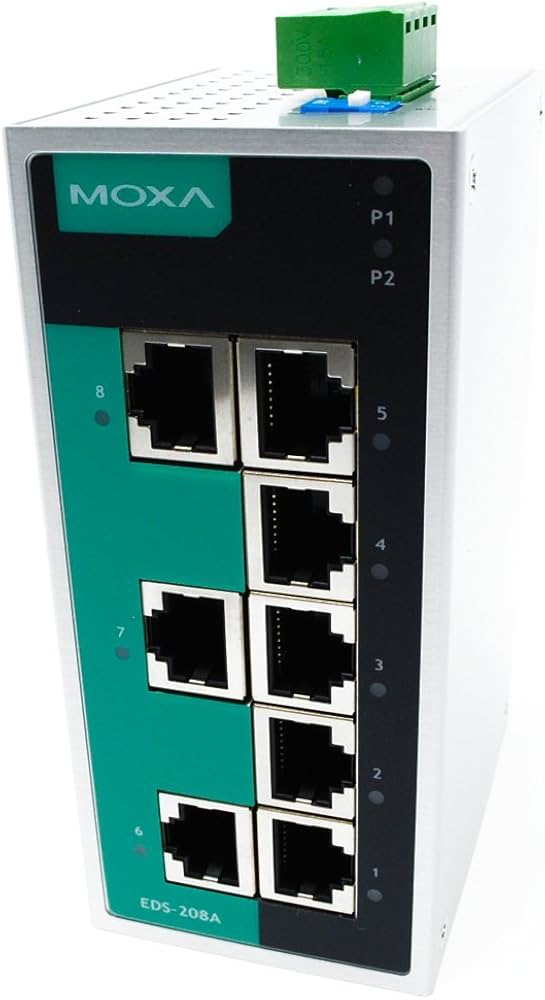 سوئیچ مگزا مدل EDS-208A - فروشگاه تخصصی تجهیزات دیتاسنتر