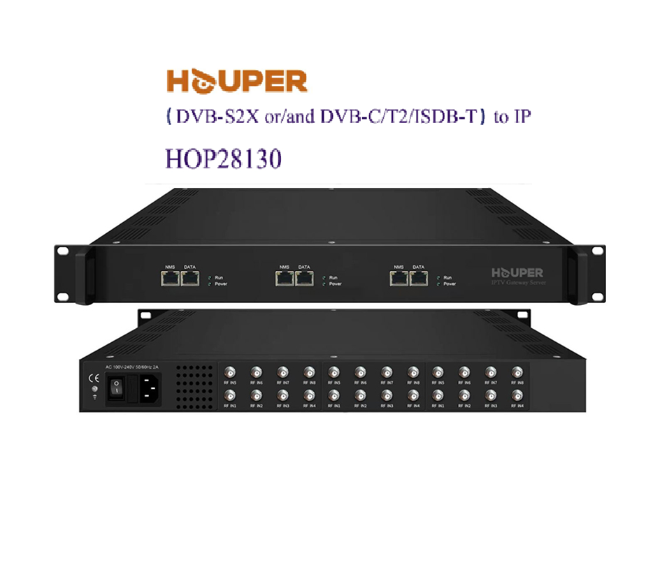 مبدل IP TV هوپر مدل HOP28130 - فروشگاه تخصصی تجهیزات دیتاسنتر