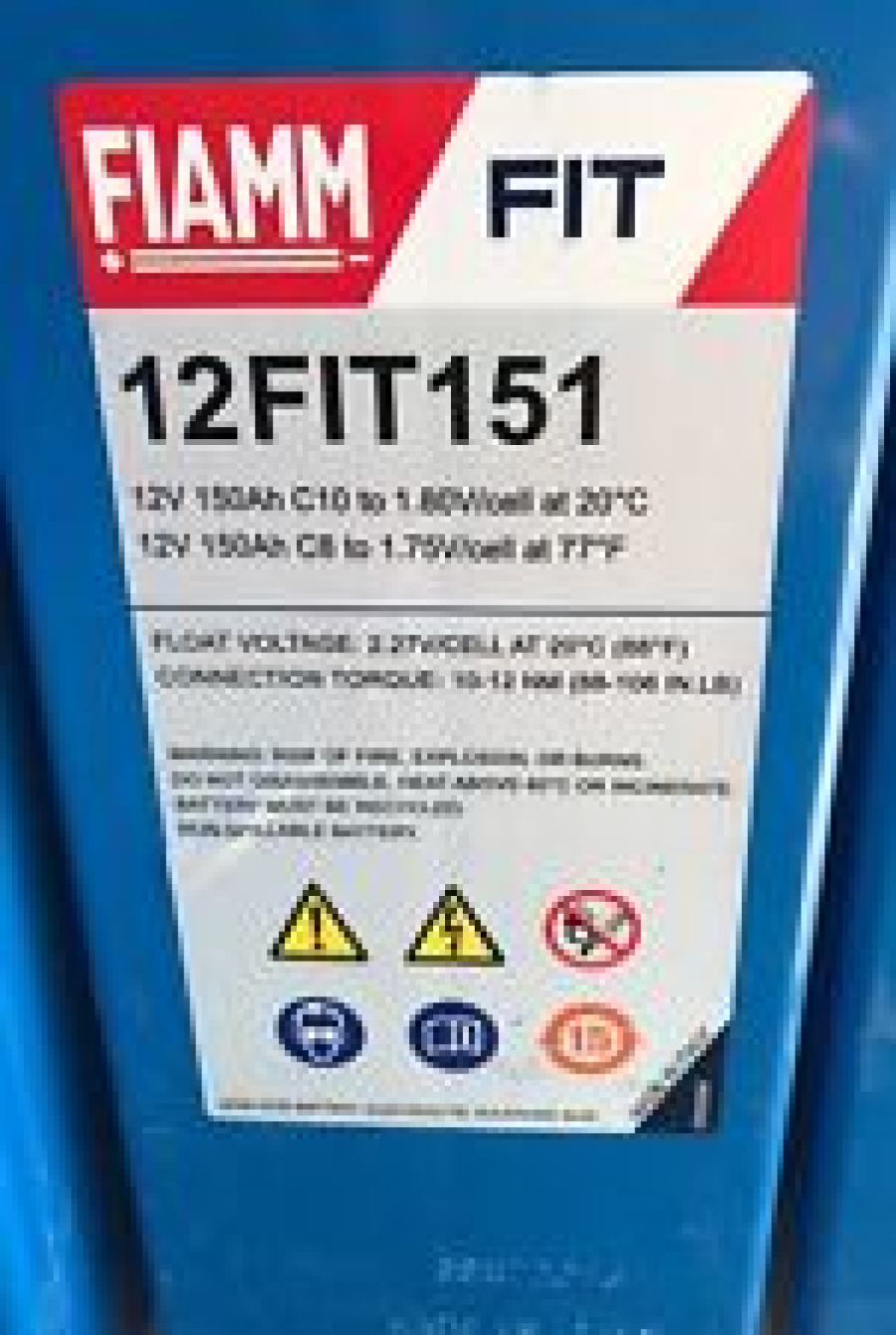 باتری فیام مدل 12FIT151 - فروشگاه تخصصی تجهیزات دیتاسنتر